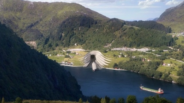 World's First Ship Tunnel in Norway: Facts and details about the Stad ...