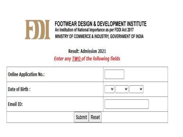 FDDI AIST 2021 Result announced at fddiindia.com, Get Direct Link Here ...