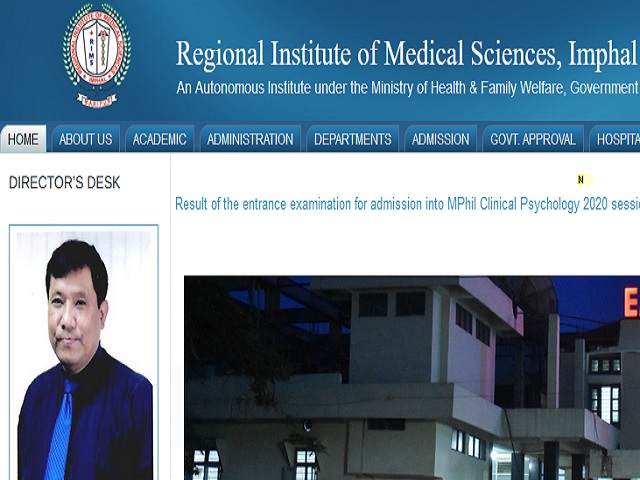 Hindi -RIMS Imphal Recruitment 2021, Walk in for 40 Senior Resident ...