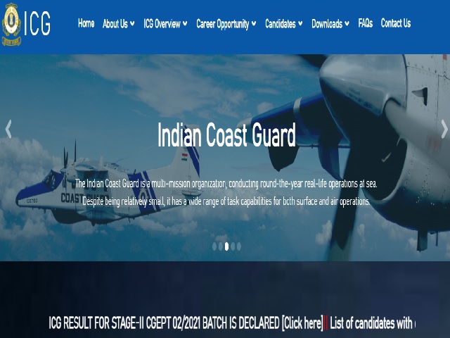 ICG Group C Recruitment 2021: Apply Offline Now @joinindiancoastguard ...