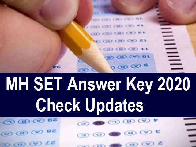 MH SET Answer Key 2020 released @setexam.unipune.ac.in: PDF Download ...