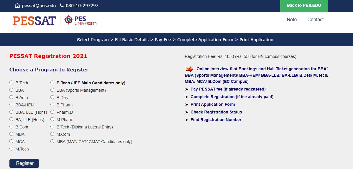 PESSAT 2021 Exam Date announced, Applications available at pessat.com ...