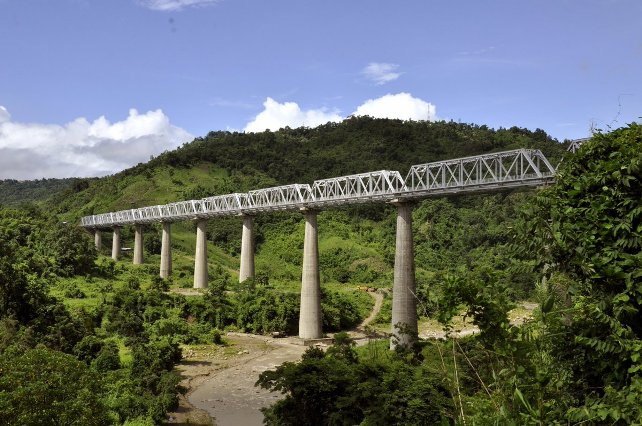 World’s highest railway bridge being built in Manipur