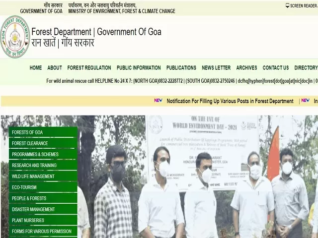 Goa Forest Department Recruitment 2021 for Jr Steno, LDC, Peon/MTS and ...
