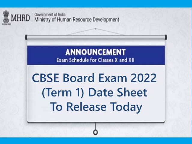 CBSE Date Sheet 2022 Class 10 and 12 Released at cbse.gov.in, Get ...