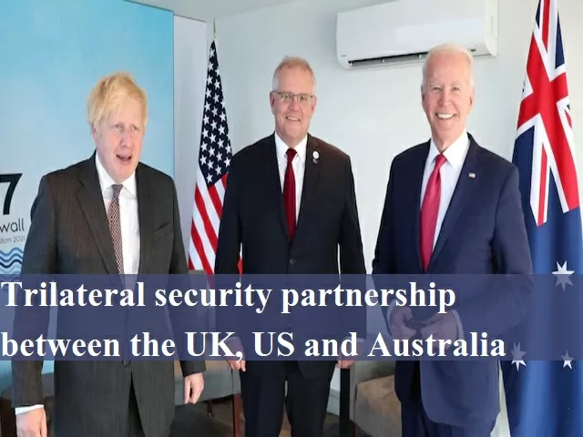 Aukus Alliance All About Trilateral Security Partnership Between The