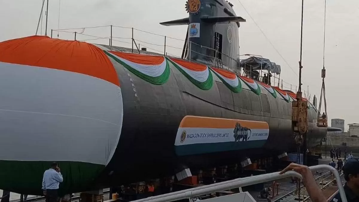 INS Vagsheer, the sixth Scorpene Submarine under Project 75