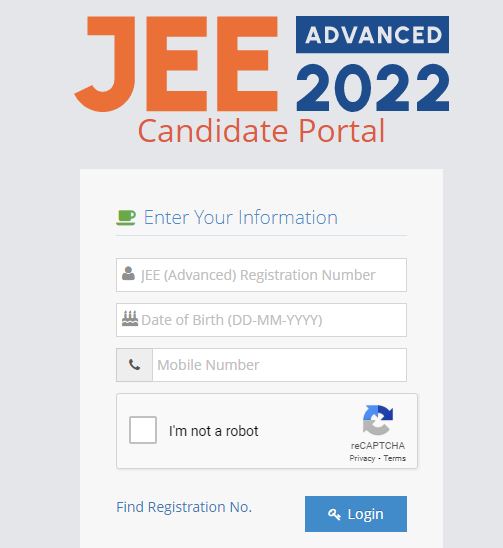 JEE Advanced Admit Card 2022 (Released) LIVE: Download IIT JEE Entrance ...