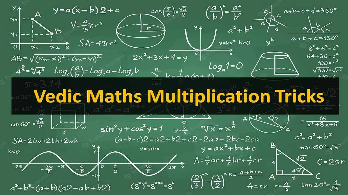 Vedic Maths Tricks For Multiplication Quickest Way To Multiply Any Numbers Vedic Maths Tricks For Multiplication Quickest Way To Multiply Any Numbers