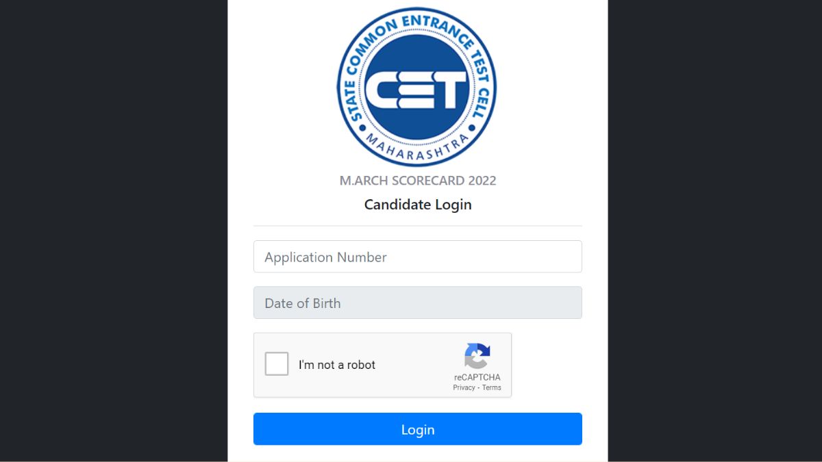 MHT CET Result 2022 (OUT): MAH CET MArch and M.HMCT Results Declared ...