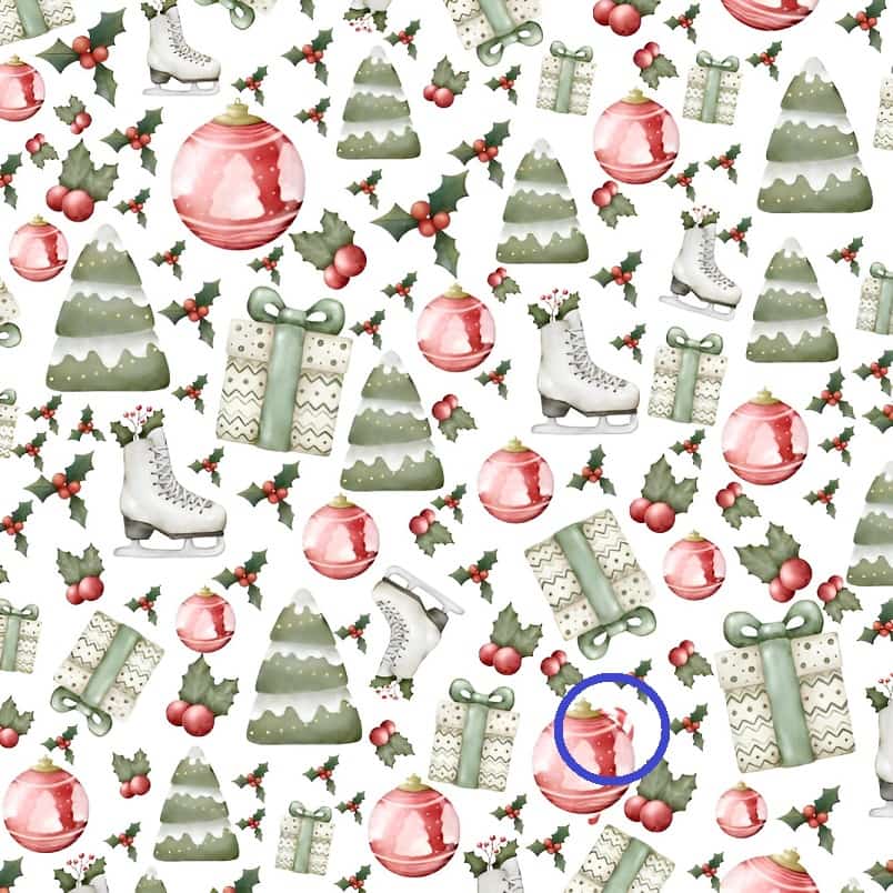 Optical Illusion: Only 2% of people can find the candy cane within 10 ...