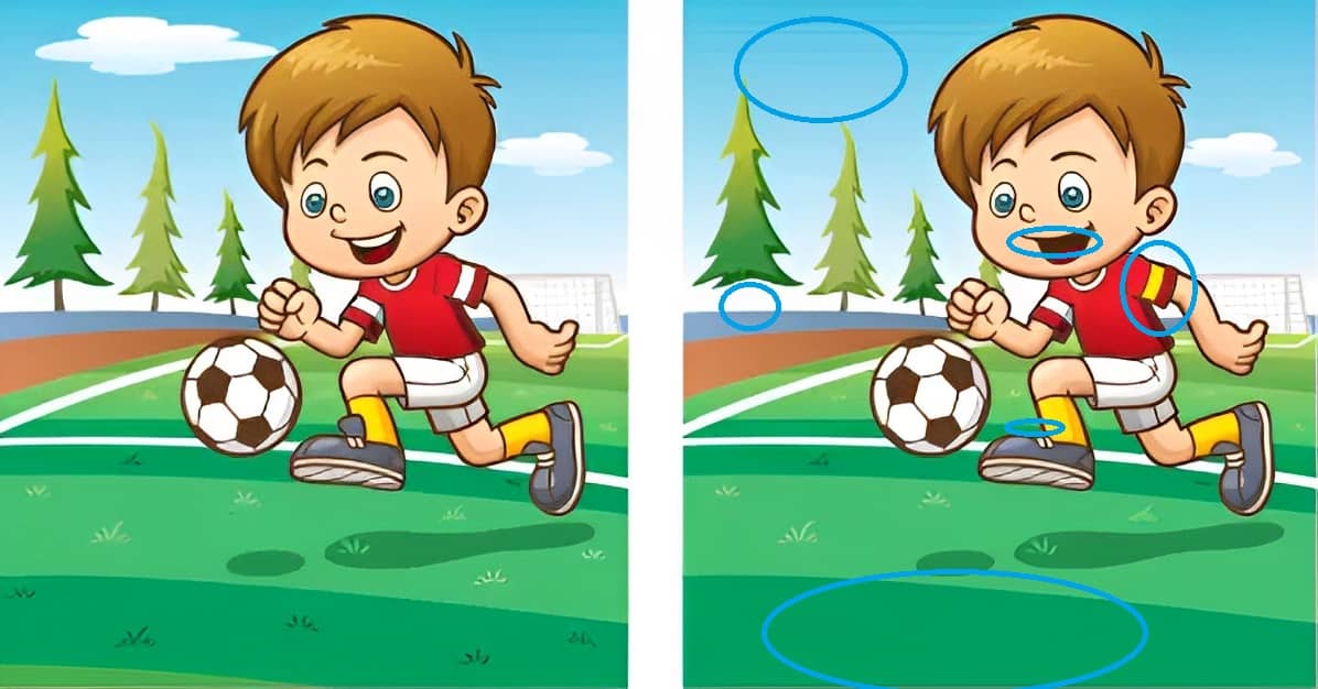 Spot The Difference: Can you spot 6 differences in 23 seconds?