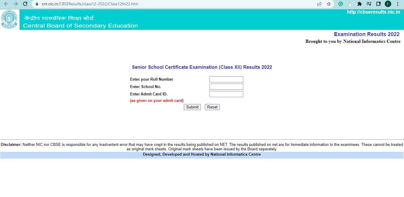 CBSE 12th Result 2022 (Declared) LIVE: CBSE XII Term 2 Results Declared ...