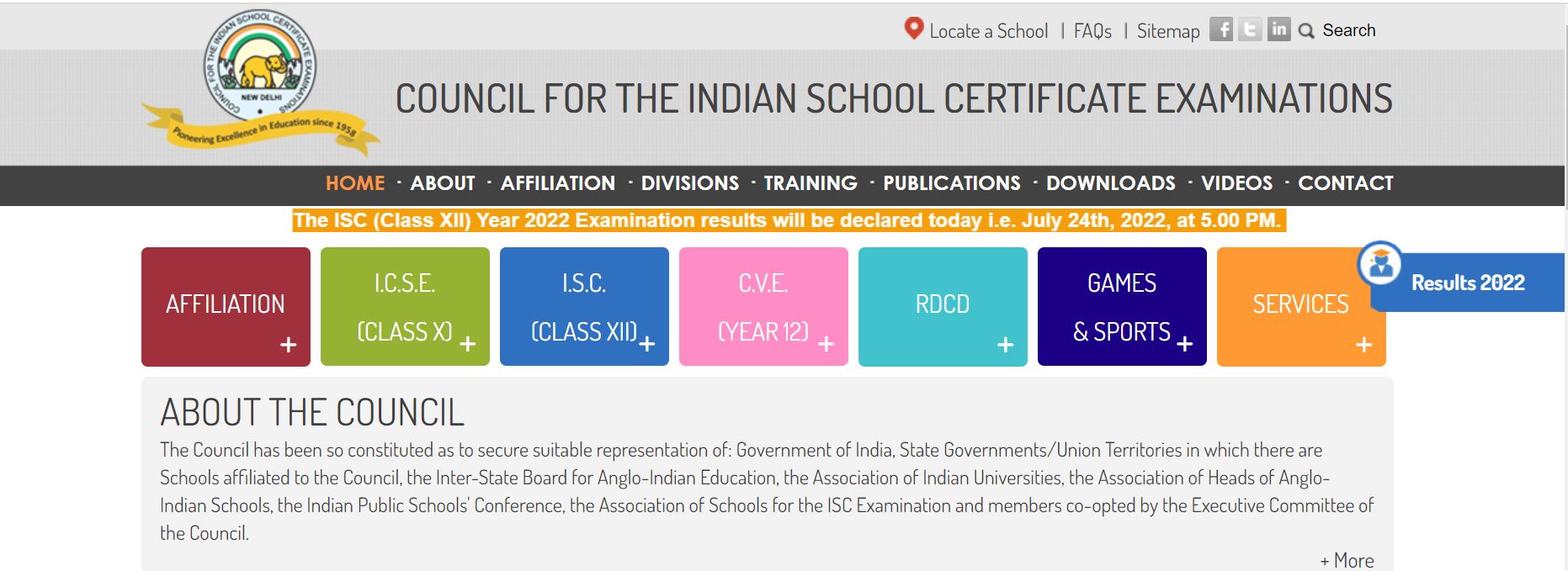 ISC 12th Result 2022 (Declared) LIVE: CISCE Released ISC Class 12 ...