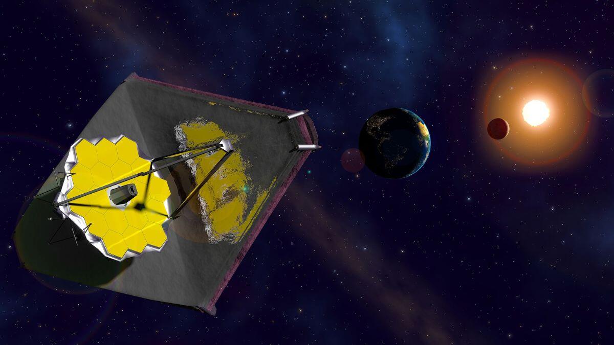 NASA's new powerful space telescope gets hit by micrometeoroid