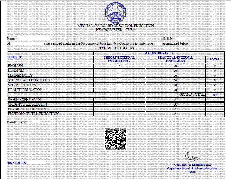 MBOSE SSLC, HSSLC Arts Result 2022 Date Live: Meghalaya Class 10, 12 ...