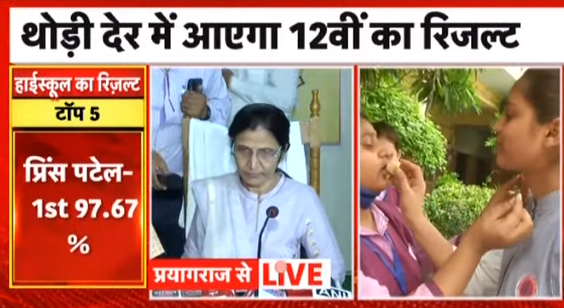 Up Board 12th Result 2022 Declared Live Up Class 12 Result Announced