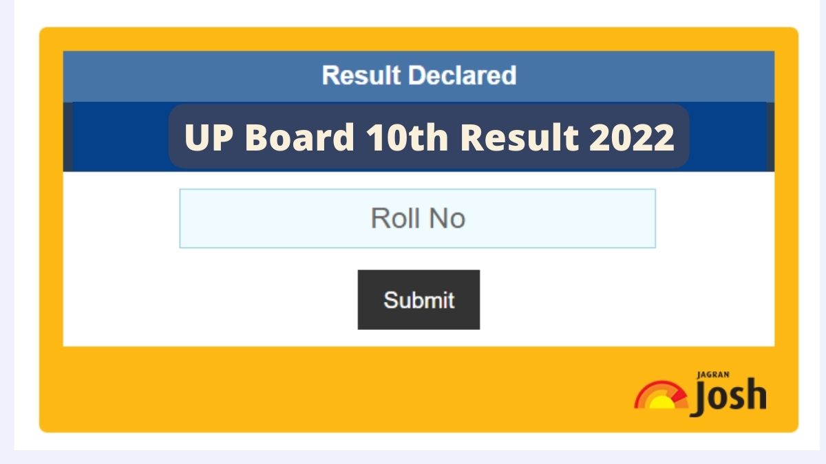 UP Board 10th Result 2022 (Declared) Live: UP Class 10 Result Released ...