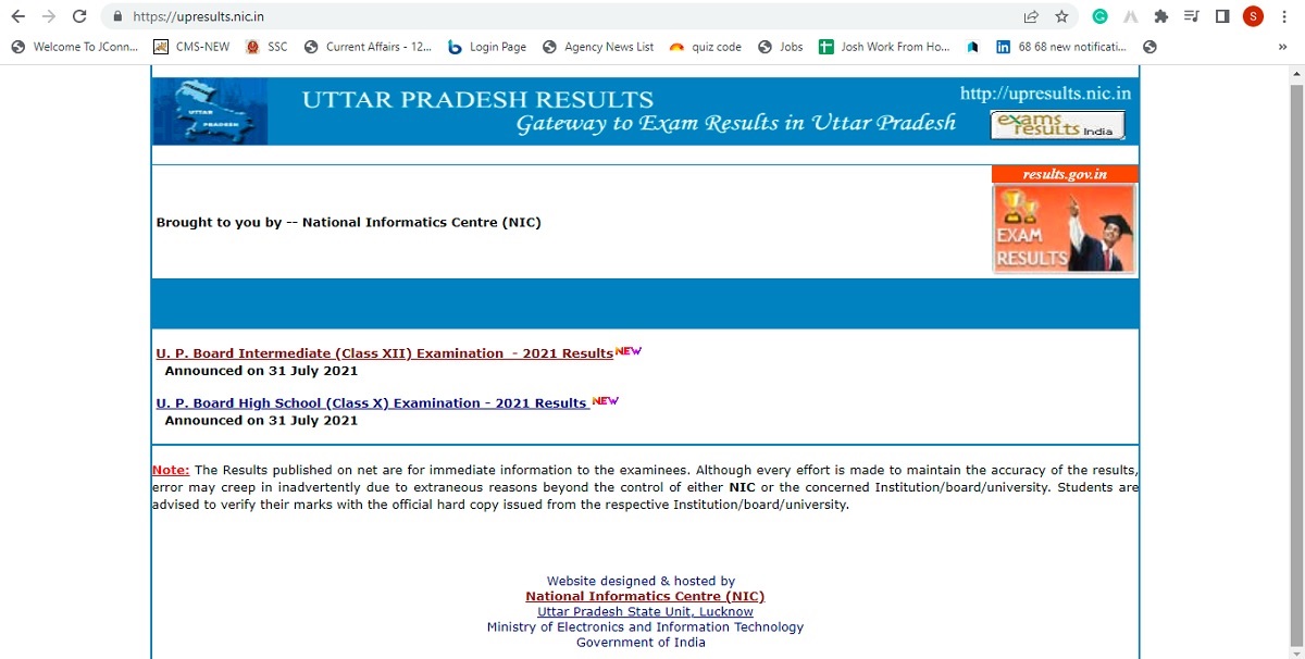 Up Board Result 2022 Date Live Upmsp Up Class 10 12 Results Expected