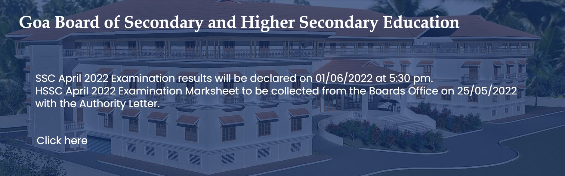 Goa SSC 10th Result 2022 Declared Live: Check GBSHSE Board Class 10 ...