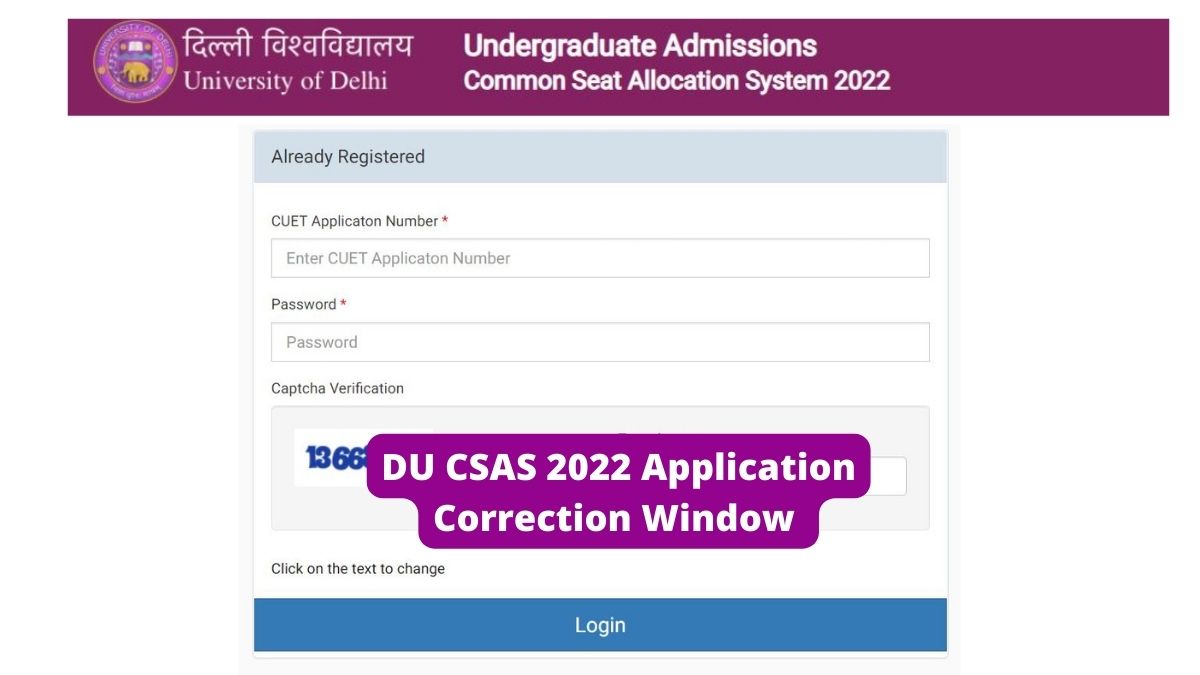 Du Csas 2022 Application Correction Window To Close Tomorrow Know