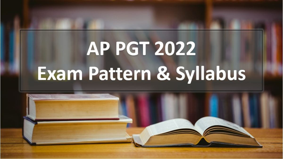 AP PGT 2022 Exam Pattern Syllabus Download Official Post Graduate