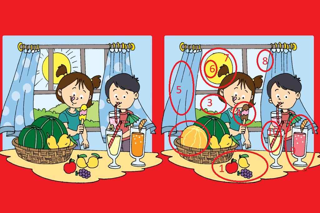 Spot The Difference: Can you spot all 10 differences in 25 seconds?