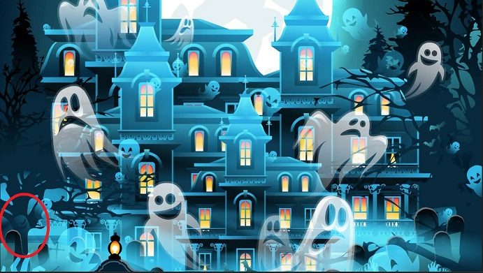 Optical Illusion: Can you find the evil ghost in 21 seconds?