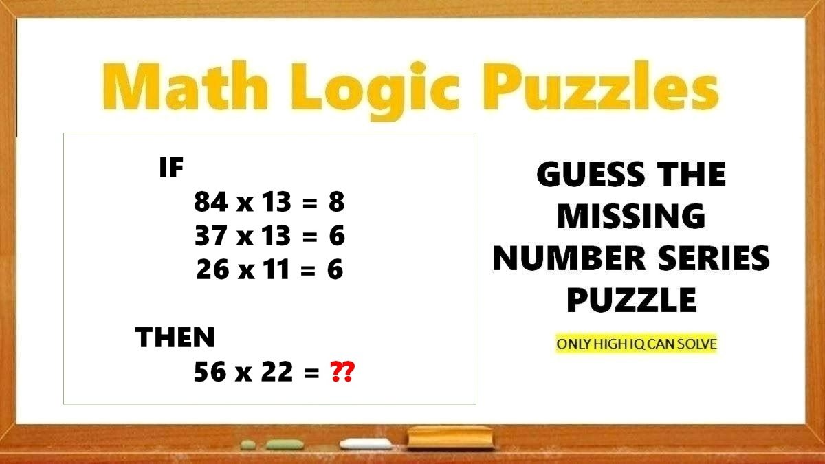 Math Riddles Numerical Reasoning Series Test Your IQ