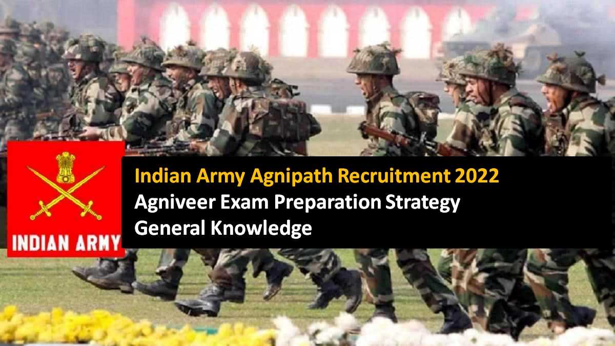 Indian Army Agnipath 2022: Check Preparation Strategies for General ...