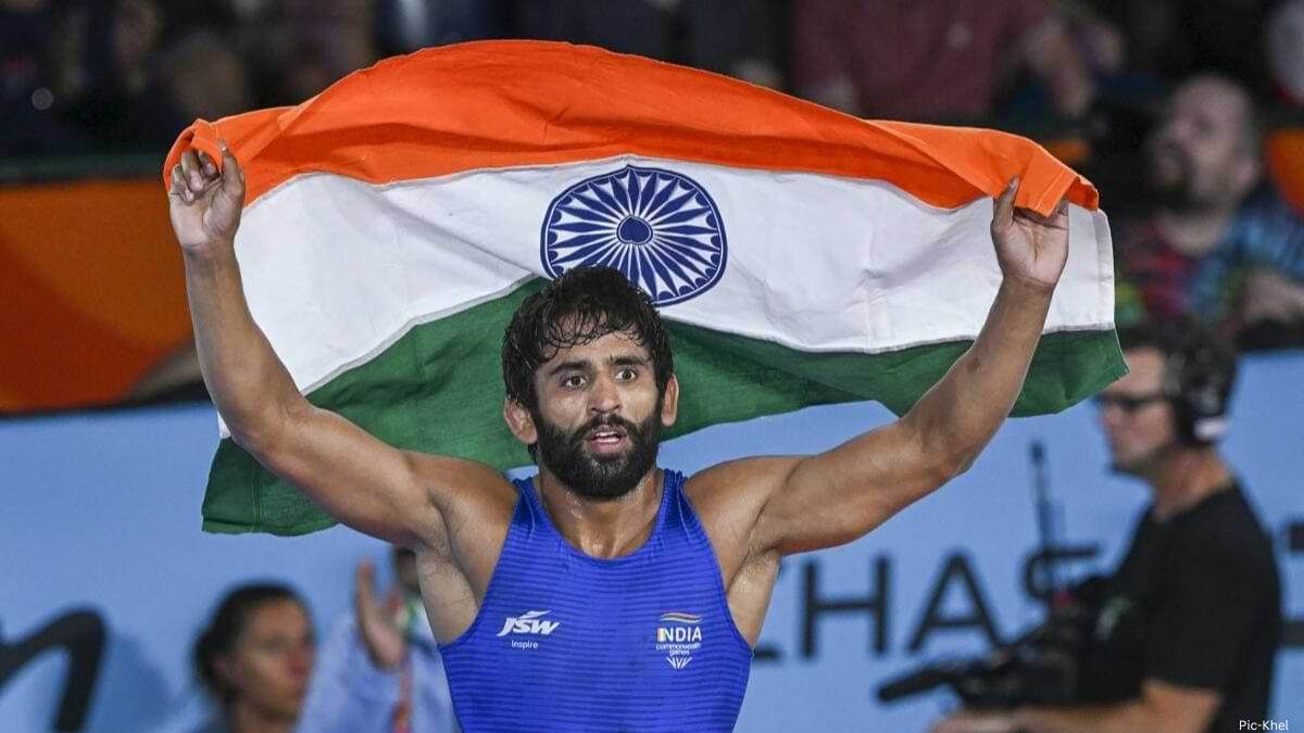 Wrestling Star Bajrang Punia becomes 1st Indian to win 4 medals at ...