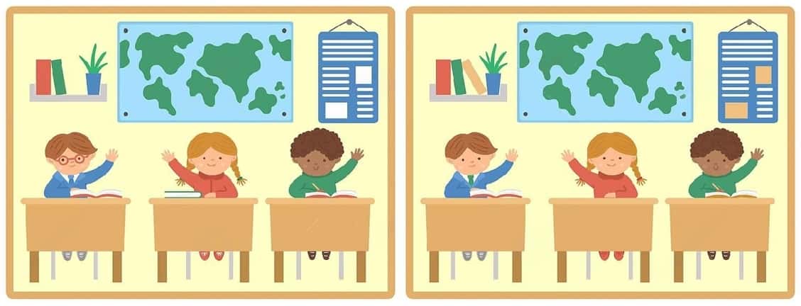 Spot The Difference: Can you spot 10 differences between the two ...