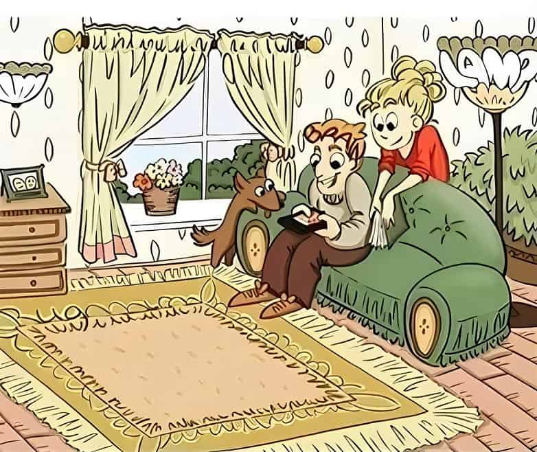 Seek and Find Puzzle: Can you spot 4 hidden words in 11 seconds?