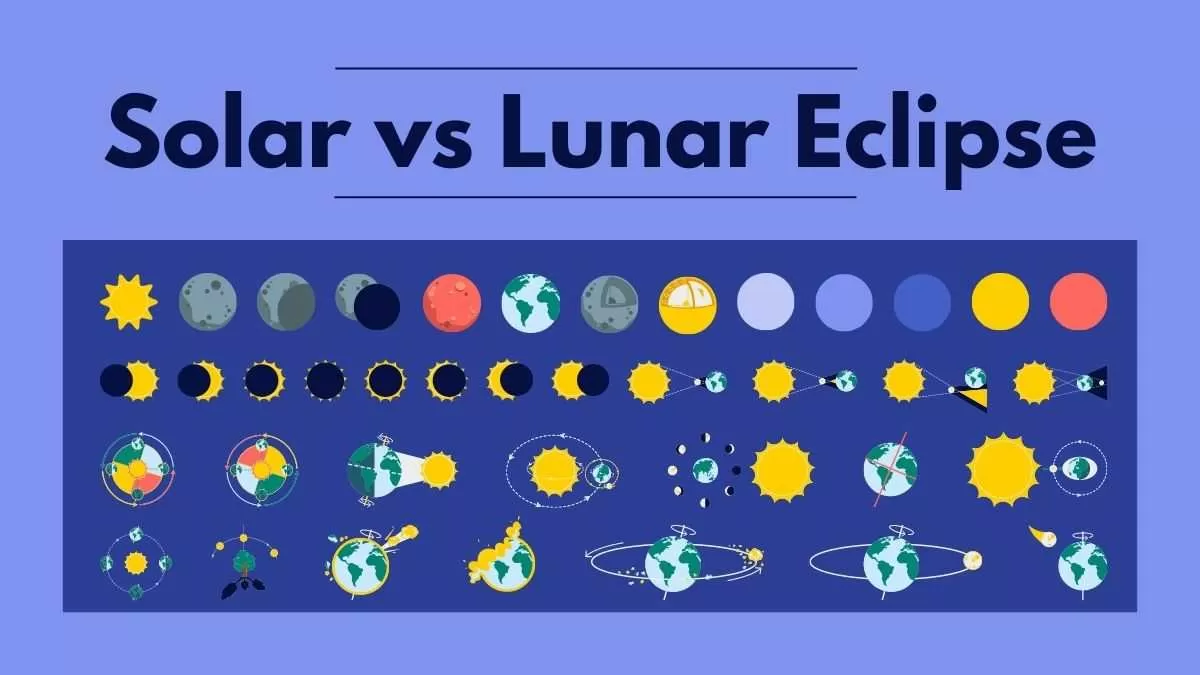 Difference Between Solar And Lunar Eclipse Know About Solar Vs Lunar