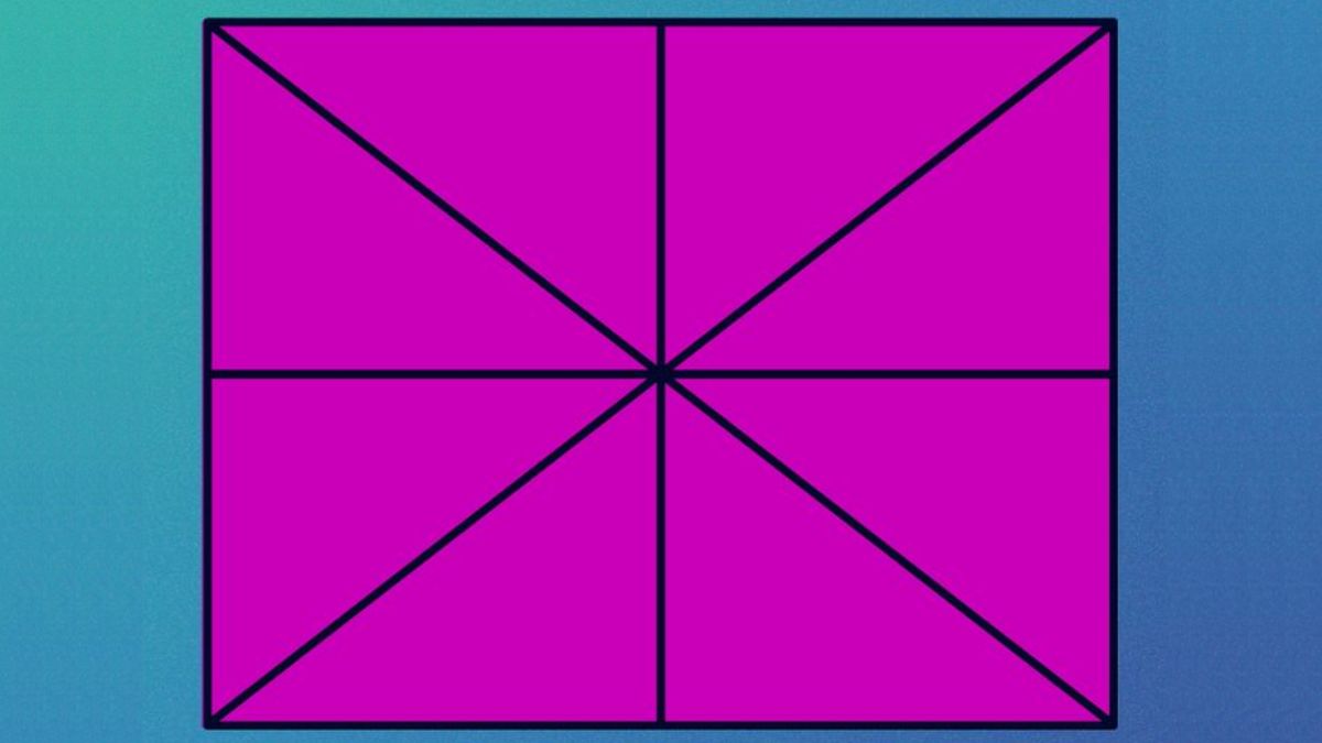 Puzzle For Testing Your IQ Only A Genius Can Spot How Many Triangles