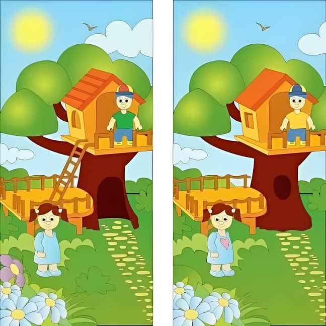 Spot The Difference: Can you spot 10 differences between the two ...