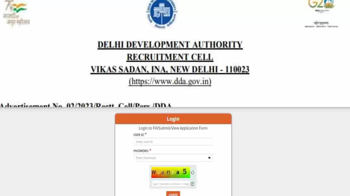 DDA Patwari Admit Card 2023 Released at dda.gov.in: Download Link Here