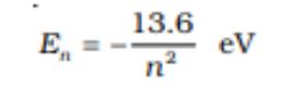 CBSE Class 12 Physics Atoms Formula List, Definitions, and Diagrams