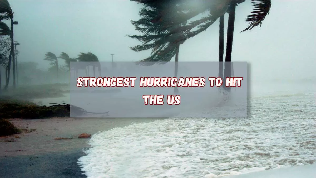 List Of Strongest Hurricanes To Hit The United States