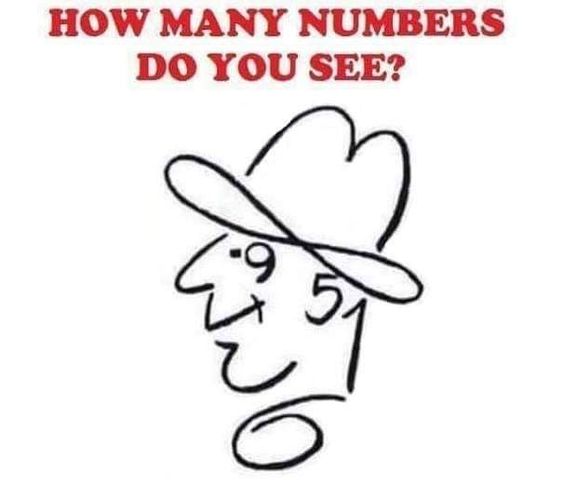 Only the smartest can find the numbers hidden in this portrait within 6 ...