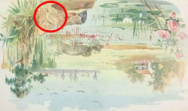 You have HD eyes if you can spot a hidden lion in the village in 9 seconds!