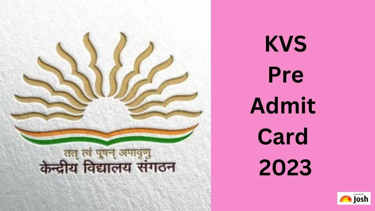 KVS Pre Admit Card 2023: केन्द्रीय विद्यालय समिति ने जारी किया प्री ... KVS Pre Admit Card 2023: केन्द्रीय विद्यालय समिति ने जारी किया प्री ...