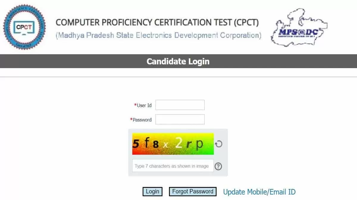CPCT Admit Card 2023 (Released): Download Link at cpct.mp.gov.in