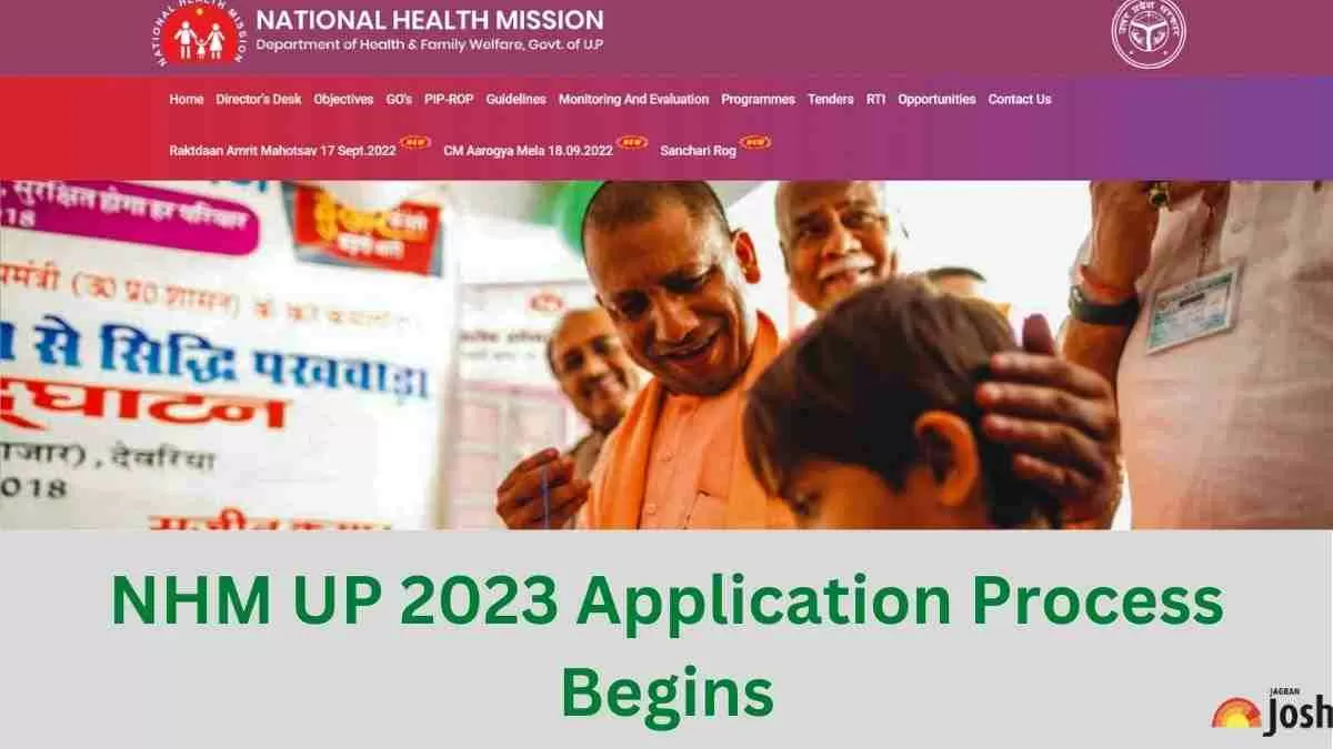 NHM UP Recruitment 2023 Application Form OUT: 1199 Vacancies, Apply ...