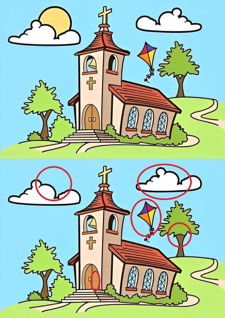 Spot The Difference: You are a genius if you can spot 5 differences ...