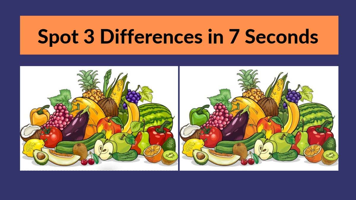 Spot The 8 Differences Between The Two Pictures With Answer - Design Talk