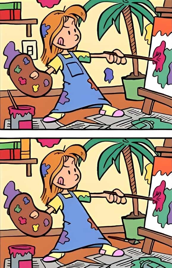 Spot The Difference: Can You spot 7 differences between the two images ...
