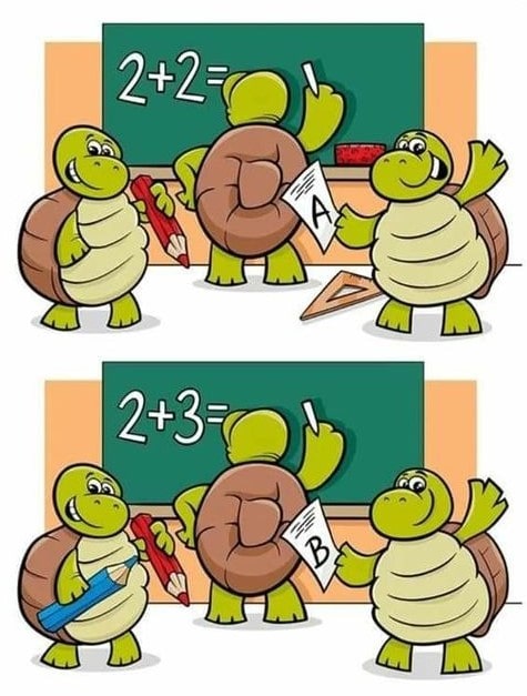 Spot The Difference: Can you spot 6 differences within 13 seconds?