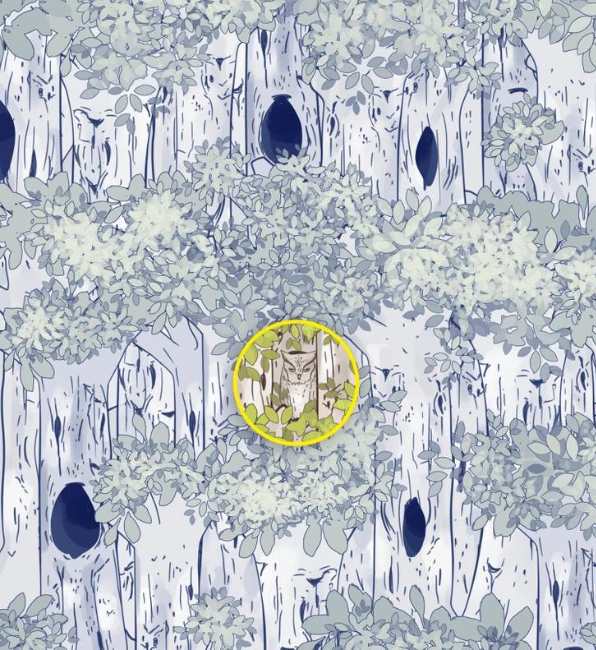 You have the eyes of an eagle if you can spot the owl in the tree ...