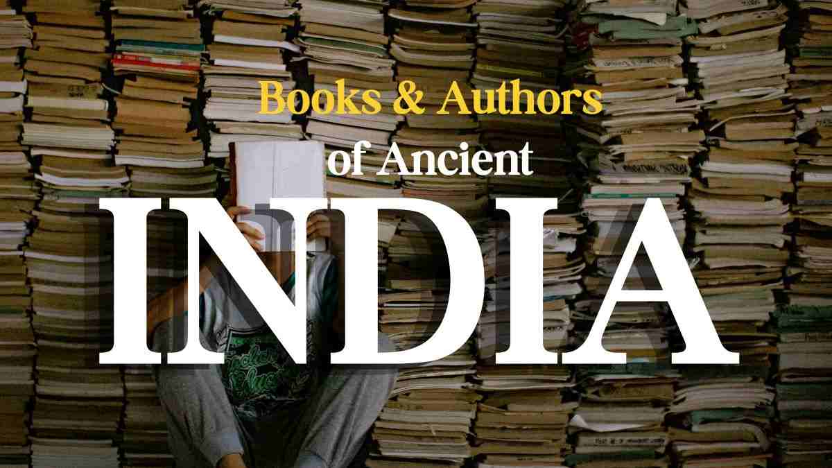 List Of The Books And Authors In Ancient India